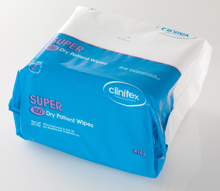 DRY PATIENT WIPES – Clinitex