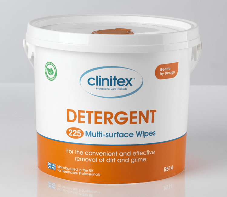 DETERGENT WIPES – Clinitex