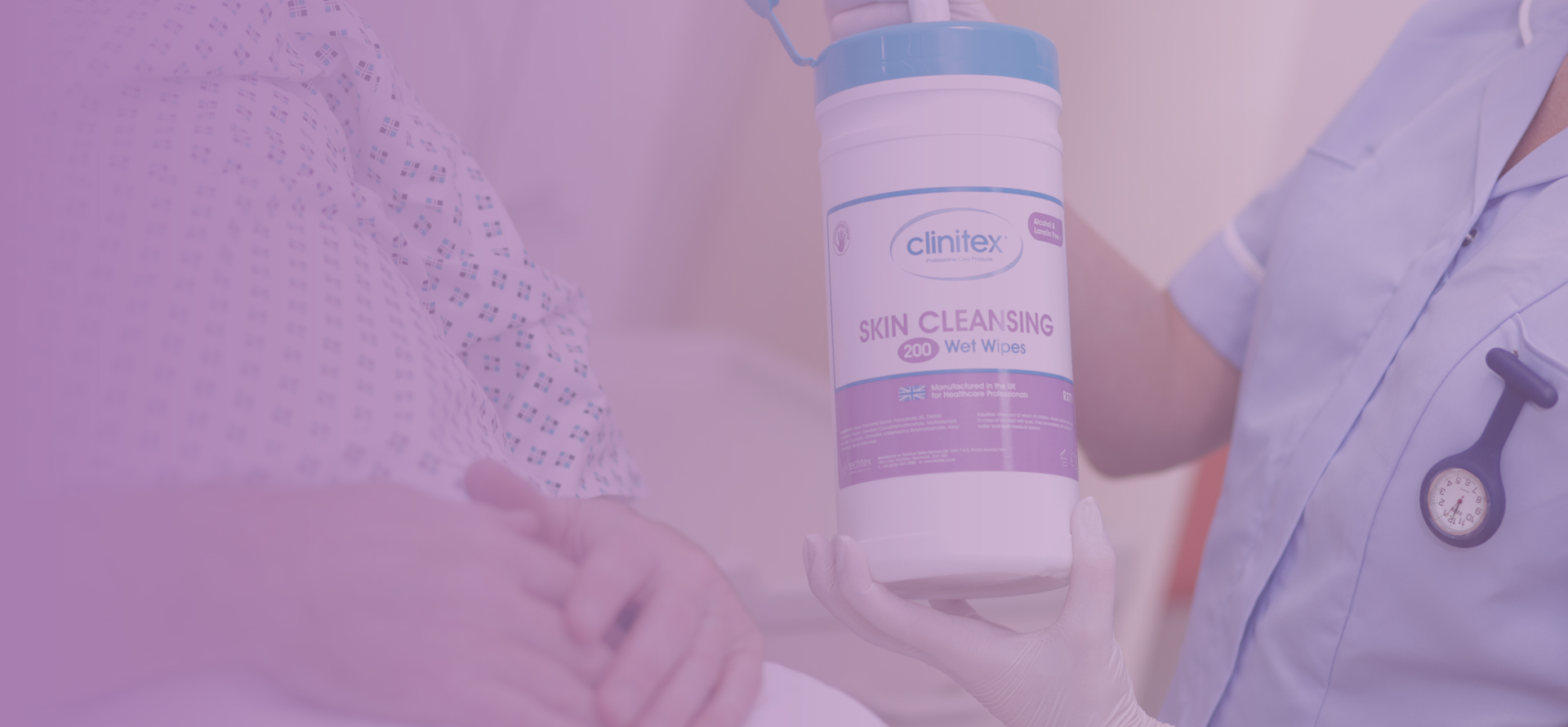 Clinitex – Patient wipes for the health industry and residential care